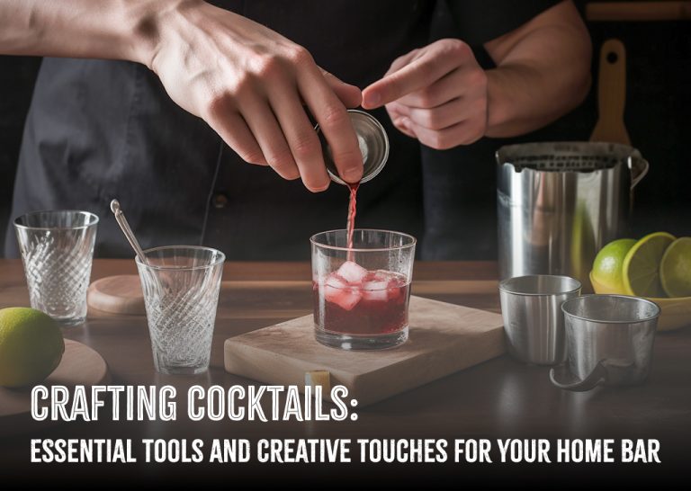 Crafting Cocktails: Essential Tools and Creative Touches for Your Home Bar - The Tasting Room